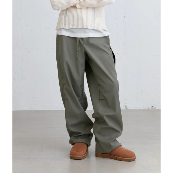 OAK + FORT | Pants & Jumpsuits | Oak Fort Wide Leg Parachute Pants ...